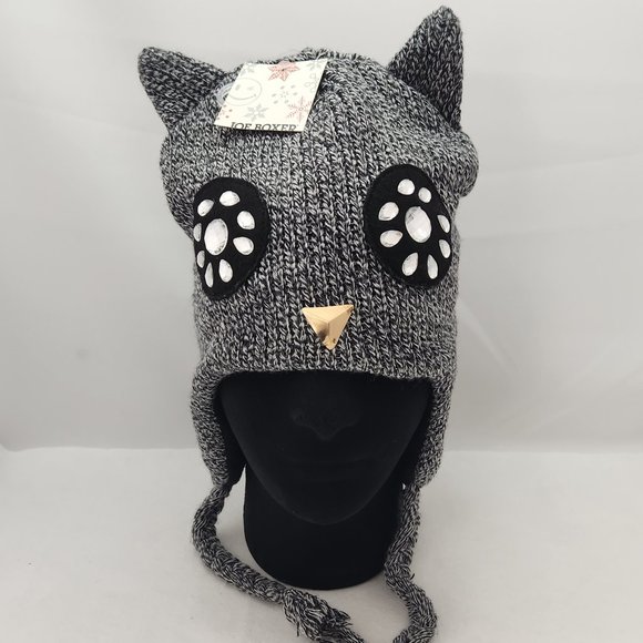 Joe Boxer | Accessories | Joe Boxer Winter Jeweled Cat Hatbeanie | Poshmark